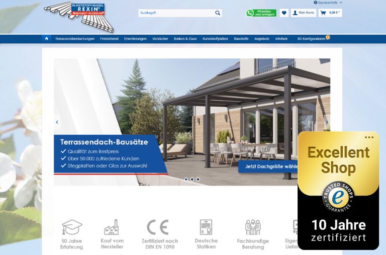 Ausgezeichnet: Rexin-Shop erhält „Excellent Shop Award“ - Das Rexin Magazin